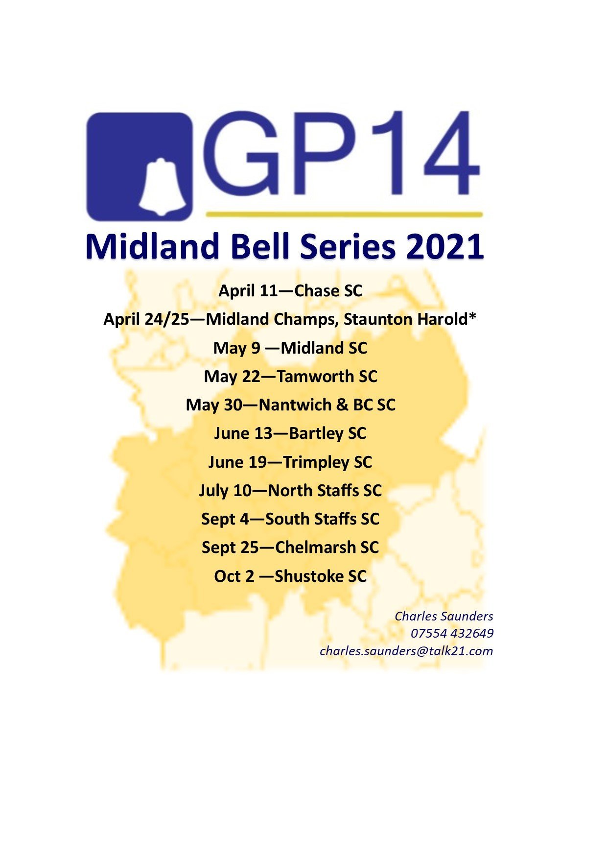 Midland Bell 2021 – International GP14 Class Association